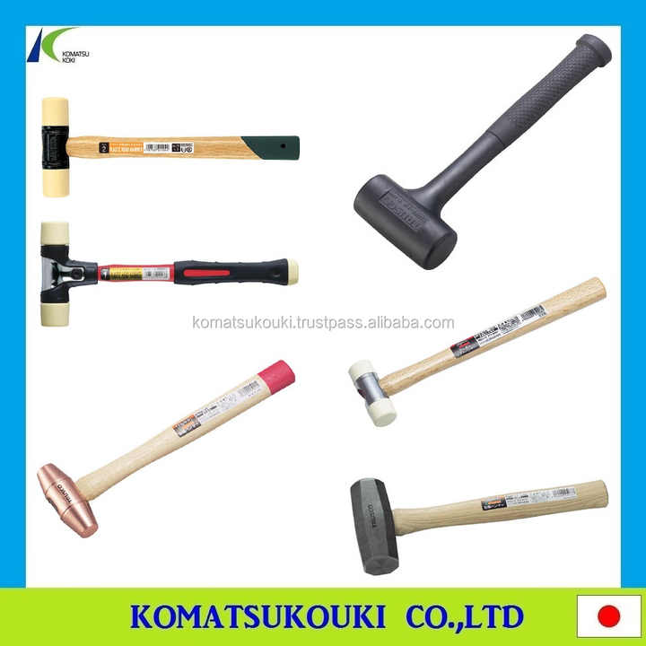 Low-cost Japan TRUSCO Urethane Hammer with fiber glass handle TPU-5 ...