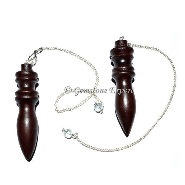 Egyptian Rose Wood Pendulum - Healing & Business Gift