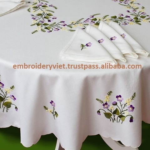 Luxury Table Linens - Elegant 100% Cotton or Linen