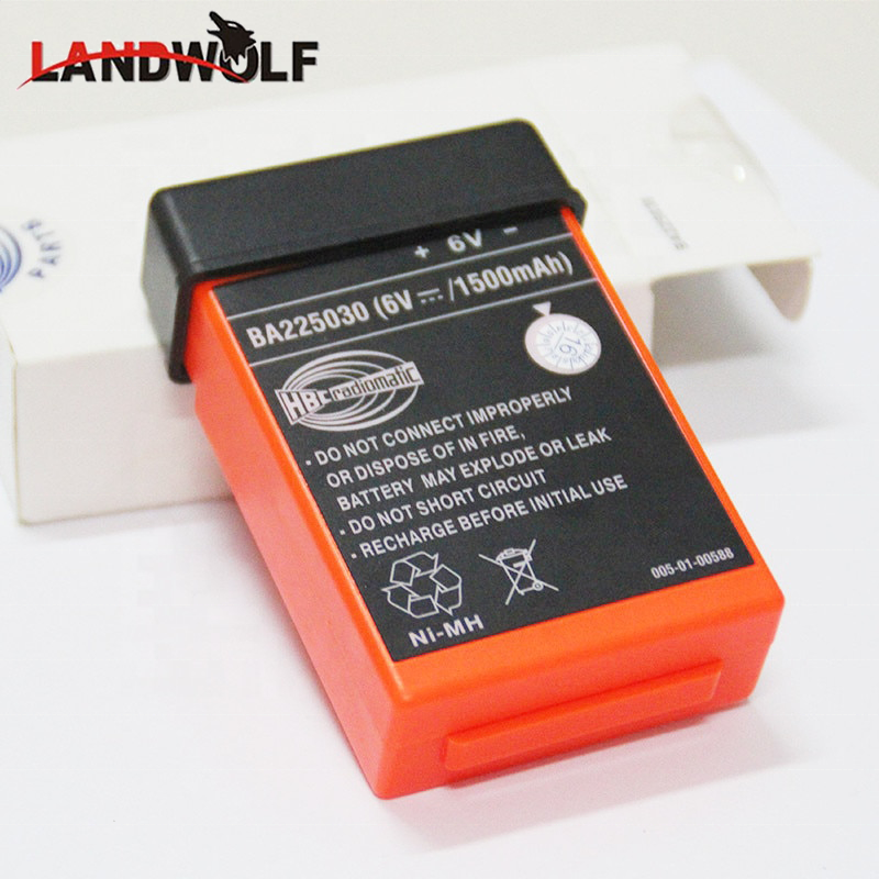 HBC Radiomatic BA225030 6V 1500mAh Battery for Concrete Pump Remote ...
