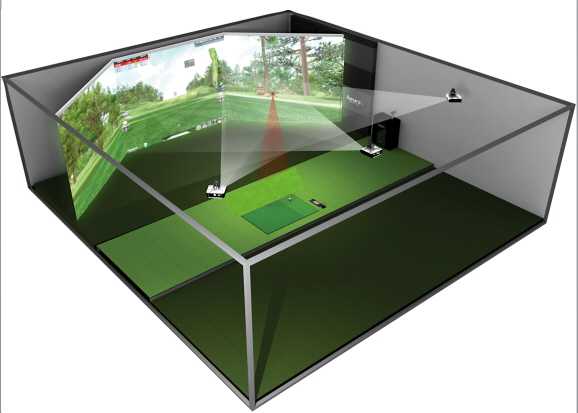Hanaro Vision Plus 3S - 3D Full HD Golf Simulator