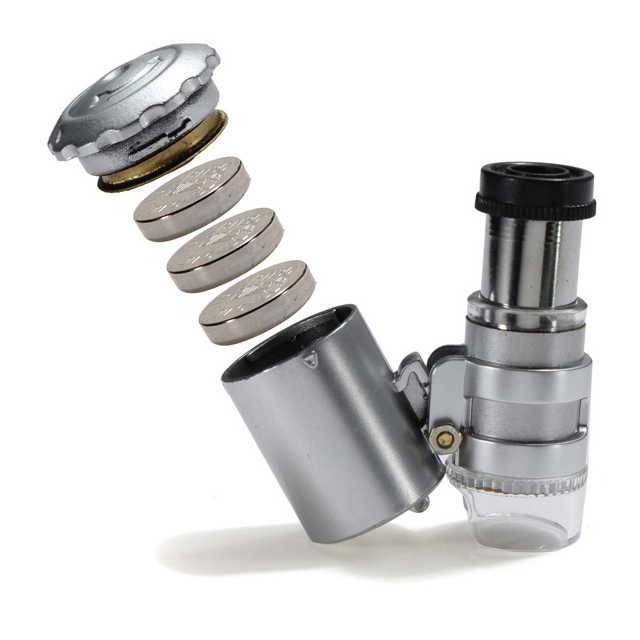 9882 Mini 60X Microscope - Versatile and Portable Magnifier