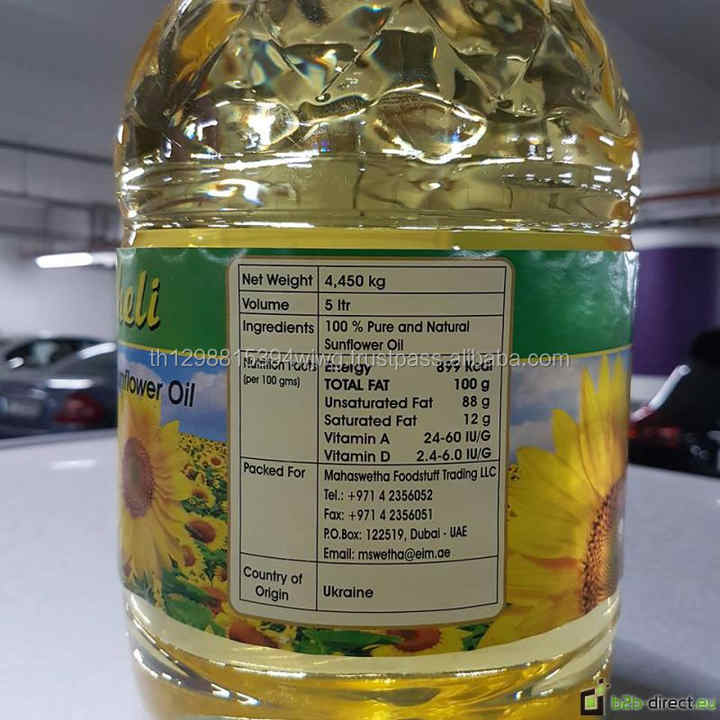 100% Refined Sunflower Oil - Quality Cooking Oil from Ukraine