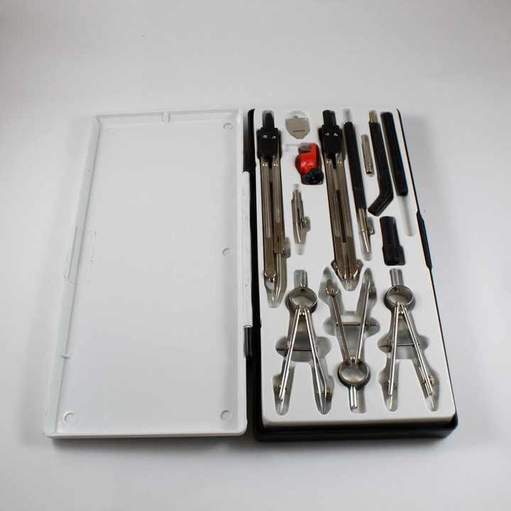 Engineering Technical Drawing Instrument Geometry Box Set