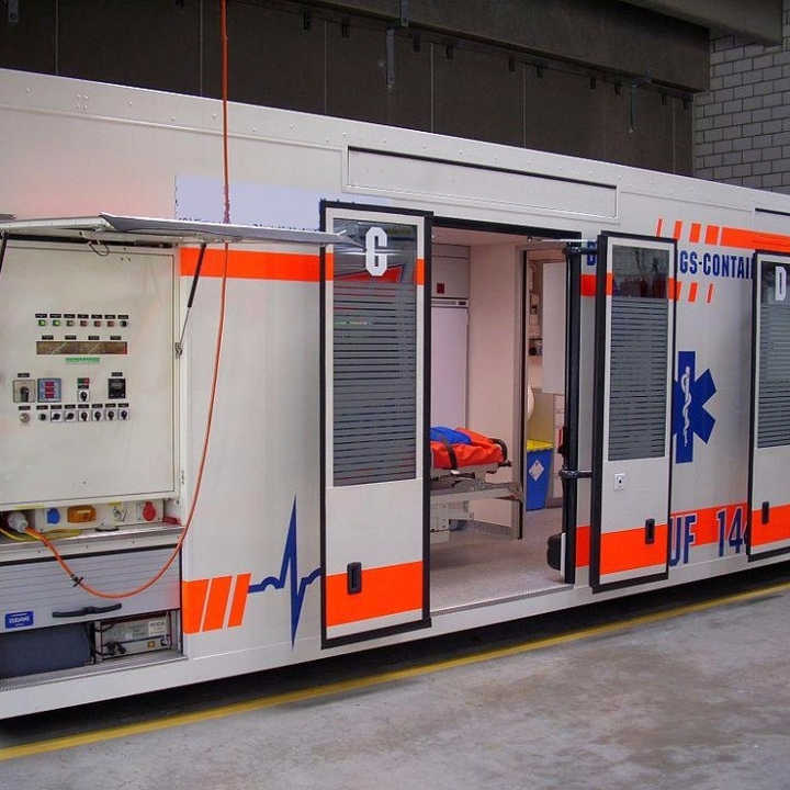 Mobile and Modular Container Hospital - Field Clinic