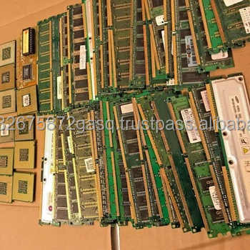 CPU RAM GOLD FINGER PCB and Ceramic CPU Scrap for Sale