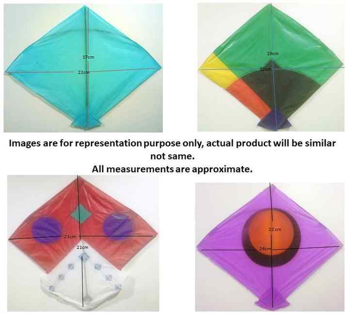 Indian Kite Patang Assorted Paper Kites Plastic Kites Colorful Kites ...