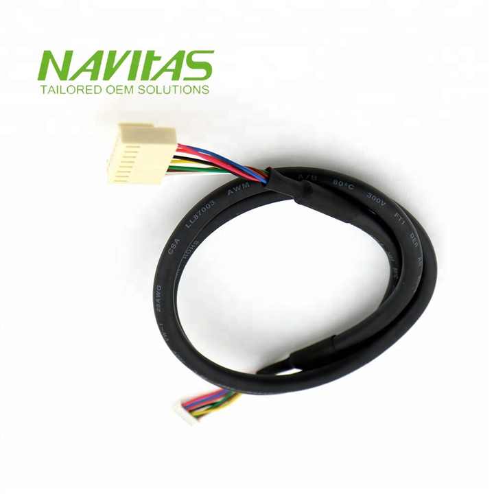 Molex 8pin 2.54mm Pitch LVDS LCD Backlight Cable UL2464 26awg Wiring ...