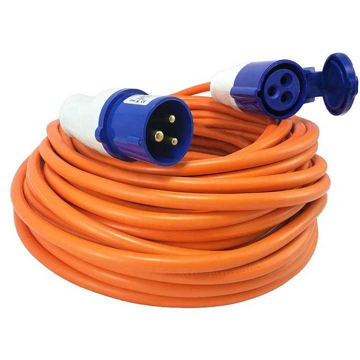 16A IEC60309 Industrial Plug IP44 Extension Cord - Pure Copper