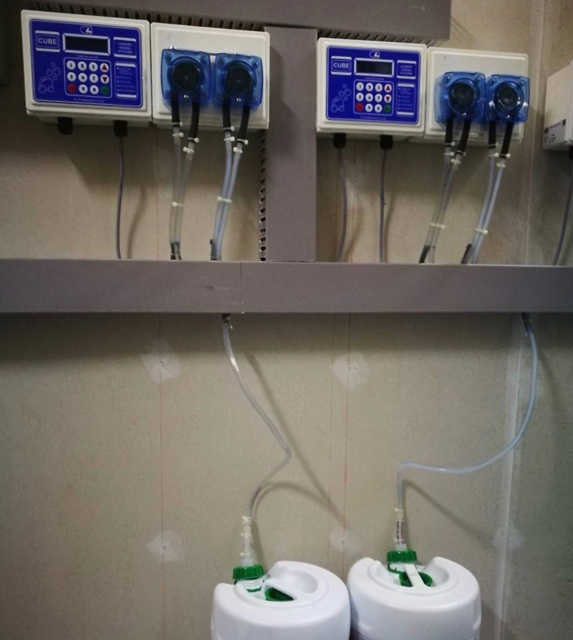 Commercial Laundry Dosing Pump - Multi-Function Peristaltic Dispenser ...