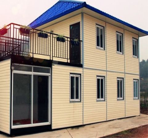 low cost prefabricated modular house/home/galpon with 3 bedrooms by ...