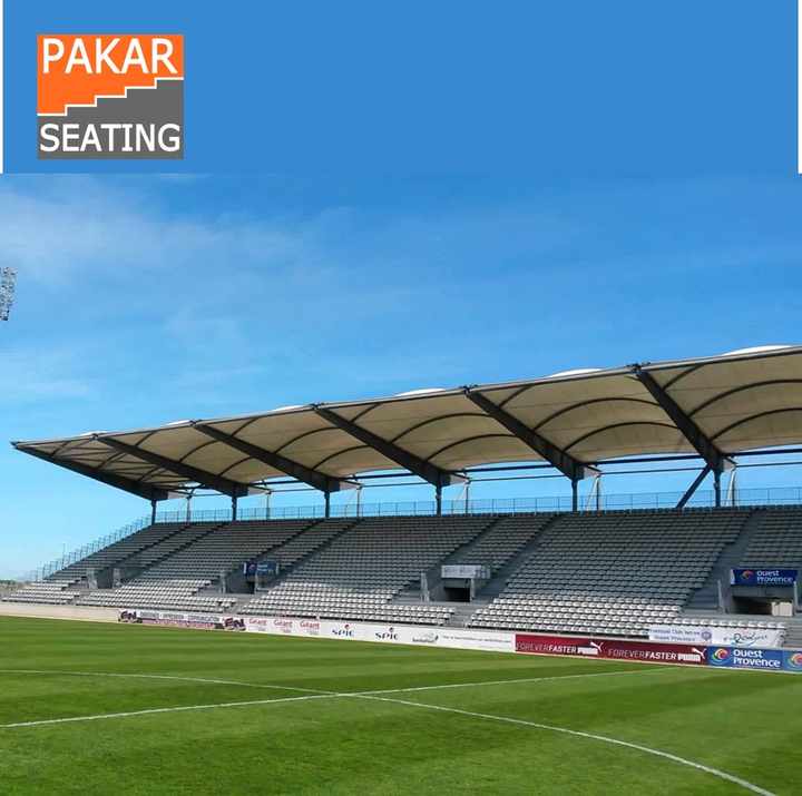 Covered Grandstand - Durable Bleacher Seating Solutions