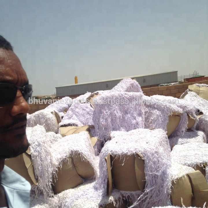 Export Quality Shredded Paper Scraps - White Office Papers