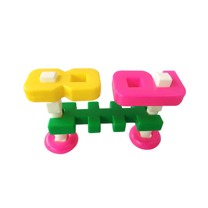 Plastic Alphabet Block Toys for Kids - Educational Fun