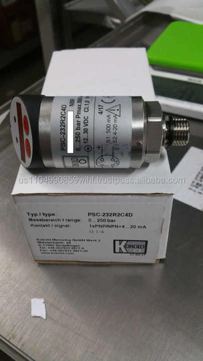 KOBOLD Pressure Switch with Ceramic Element/thin Film PSC-232R2C4D