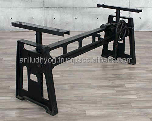 ANIL UDYOG Forged Iron Industrial Table Base - DINING TABLE
