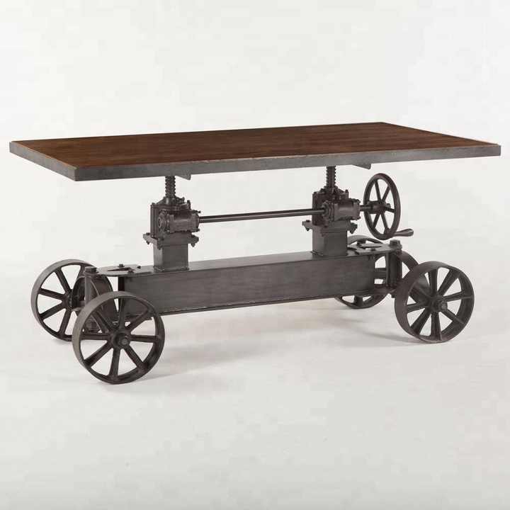 Kurbeltisch - Industrial Height Adjustable Crank Table