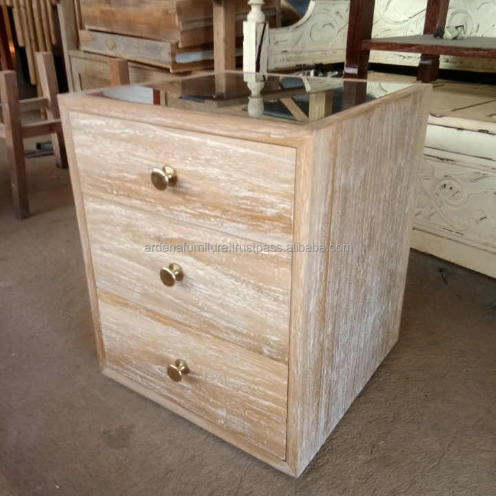 Modern Custom Marble Bedside Table - Adjustable & Eco-friendly