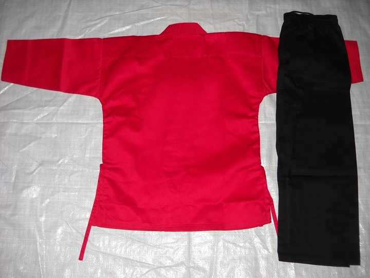 Red Karate Gi - 100%cotton Martial Arts Uniforms