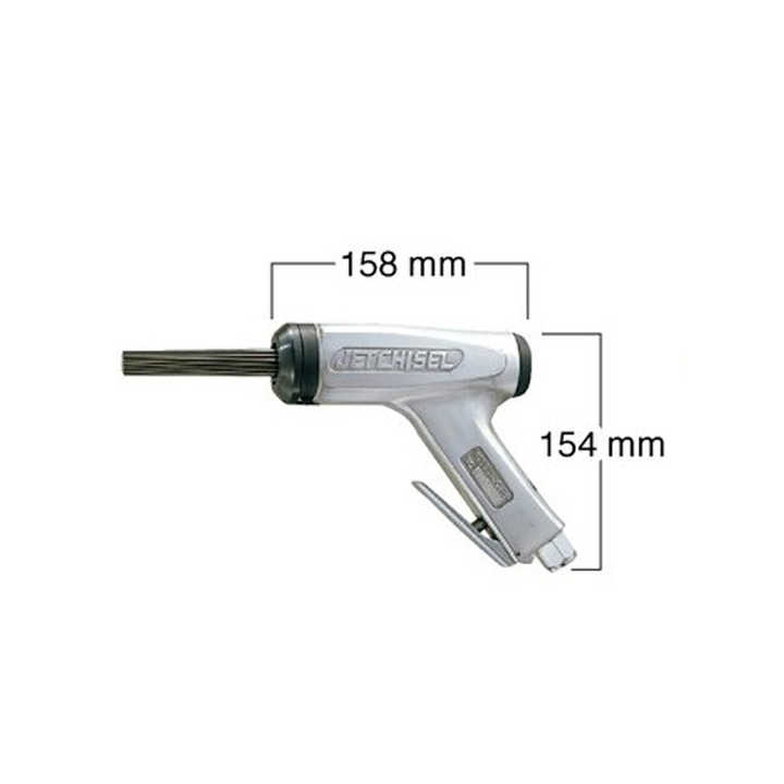 NITTO KOHKI Pneumatic Jet Chisel JC-16 - High Performance