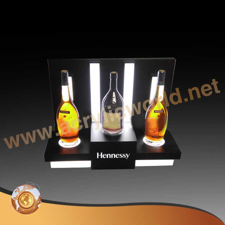 acrylic wine holder for many bottles wine display counter| Alibaba.com