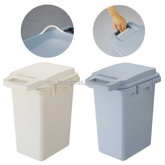 Functional and Durable Rubbish Bin Connectable Trash Can with Rubber ...