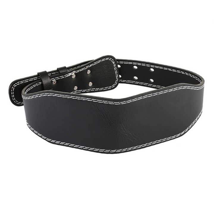 PU Leather Power Lifting Gravity Training Back Support Belt