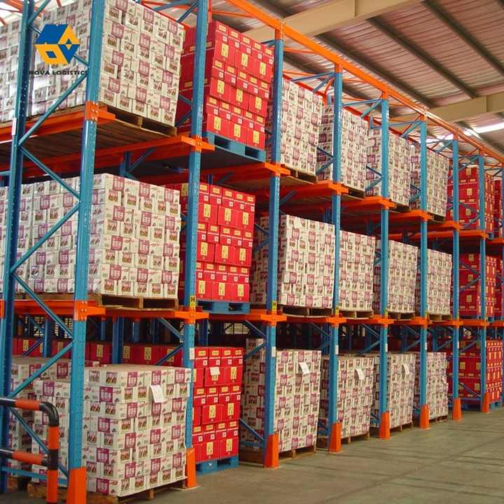 CE Certified Warehouse Metal Storge Rack Shelf Drive in Pallet Rack ...