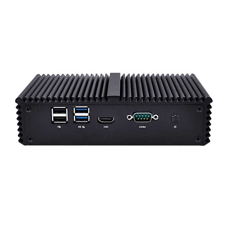 Mini PC with 6 LAN, 1 Serial, Celeron Core 3865U Processor