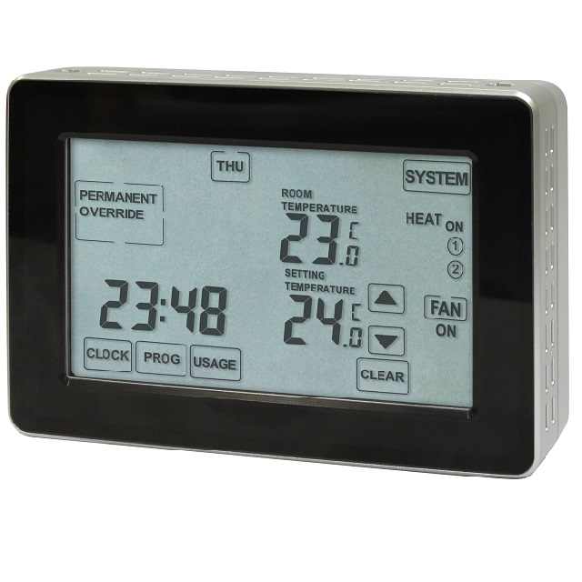 Hvac System Smart Home Thermostat Room Zone Control Wifi Touch Screen ...