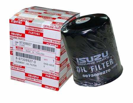 ISUZU ELEMENT: OIL FILTER for ISUZU D-MAX YEARS 2002 - 2011 ENGINR 4JA1 ...