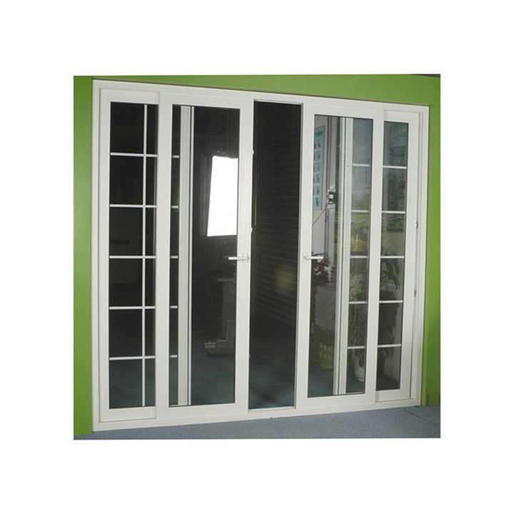 Interior Glass Frameless Double Pane Patio Bathroom Sliding PVC Profile ...