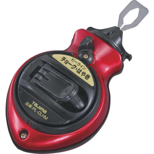 Tajima Red Chalk Line Reel - Durable & Multi Functional