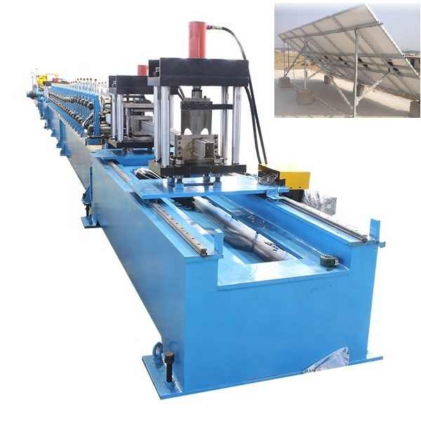 Solar Mounting Structure Strut Channel Roll Forming Machine