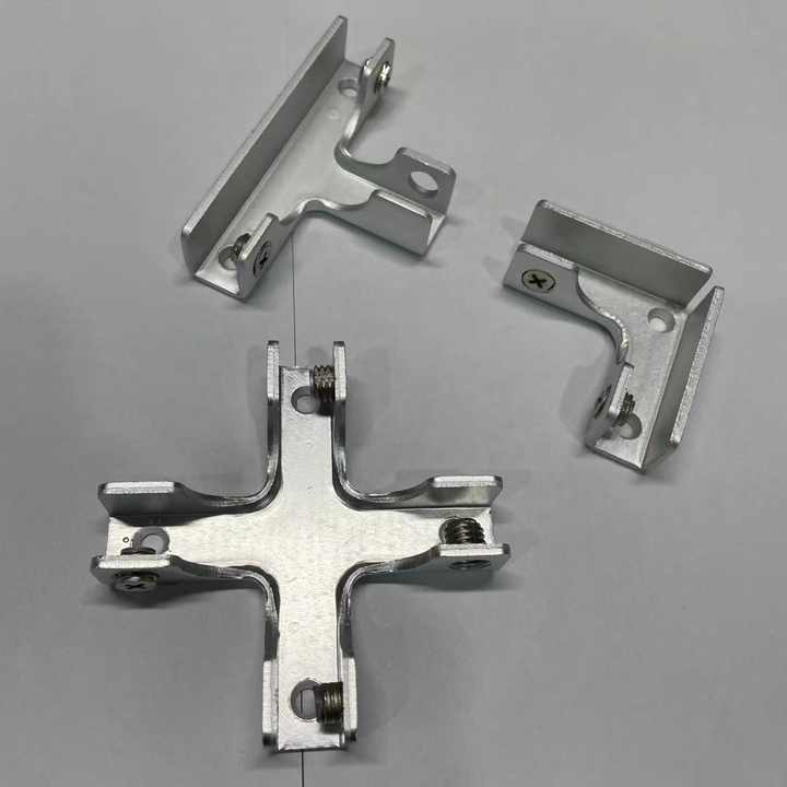 Aluminum Glass Adjustable Panel Brackets - Durable & Versatile