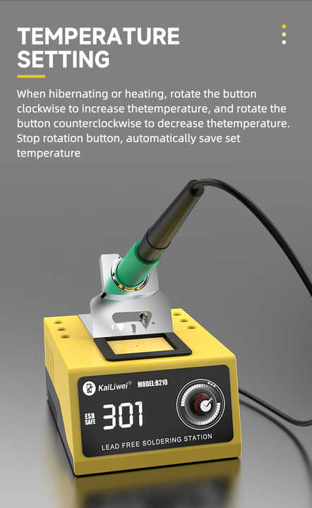 C210 Soldering Station - Intelligent BGA Rework Solution
