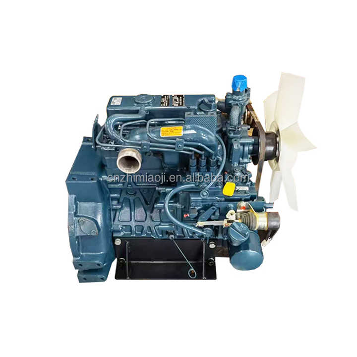 Genuine Kubota 3 Cylinder Diesel Engine Assembly for Sale