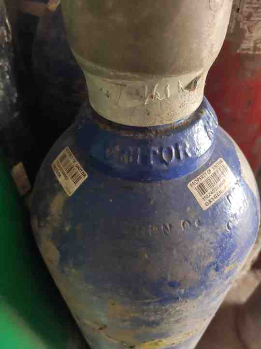 40 Liter Empty Unitor Oxygen Cylinder for Industrial Gas - Refillable ...