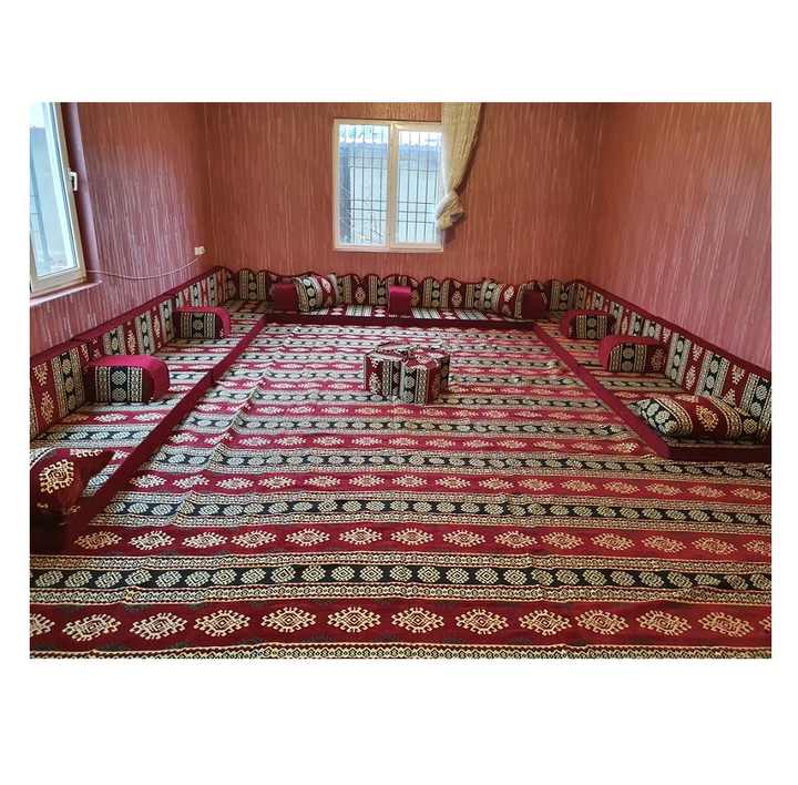 Arabic Floor Seating - Customizable L & U Shaped Sets