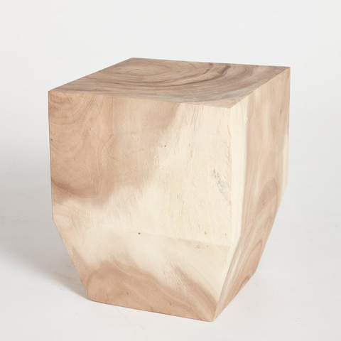 Wholesales Natural Wooden Stool Side Table Solid Wood Stump Bar Stools ...
