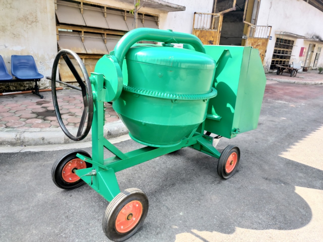 Durable diesel or gasoline engine concrete mixer machine from Vietnam ...