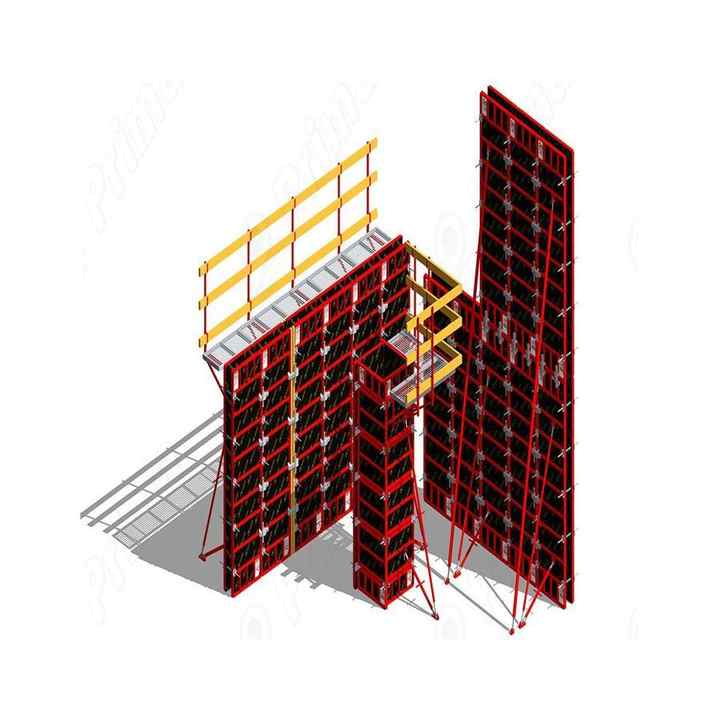 High Effciency Steel Framework Forms for Wall Column Concrete Formwork ...