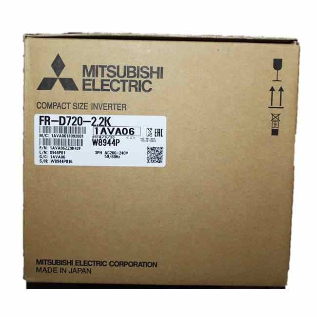 Mitsubishi FR-D720-165-NA Inverter - 5HP 3.7KW Made in Japan