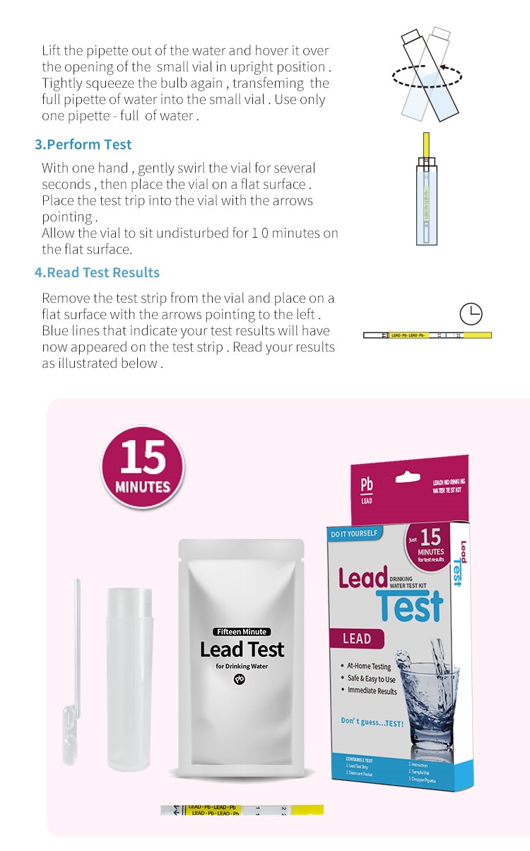 Sản Phẩm Mới Dẫn Thử Nghiệm Nước Kit Uống Nước Thiết Bị Kiểm Tra - Buy ...