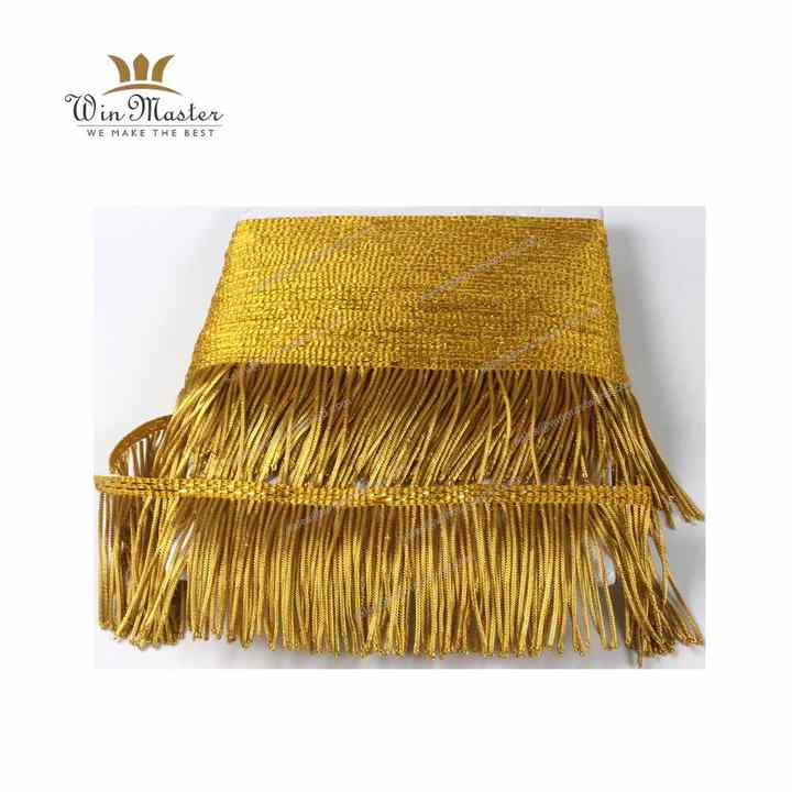 Gold Curtain Fringe - Elevate Your Home Textiles