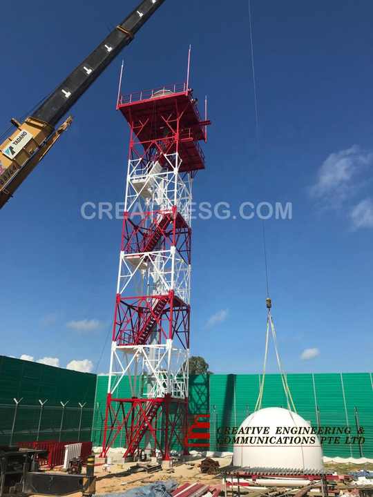 Radar Tower Airport - AS3995 Self Supporting Meteorological Tower