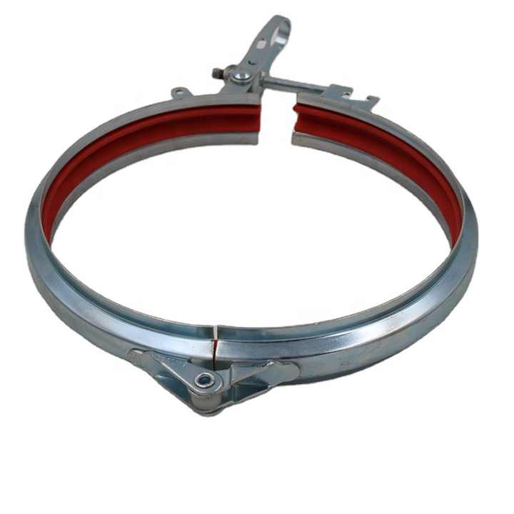 Quick Release Locking Rapid Pipe Clamp - Duct Clamp V Band Lever Clamping