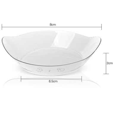 Disposable Clear Ps Plastic Boat Shape Dishes - Buy Plastic Dishes,Ps ...