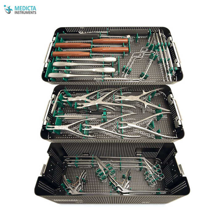 Lumbar Spine Surgery Set - Orthopedic Instruments by Medicta