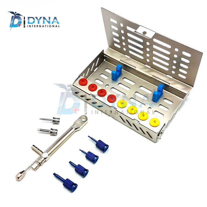 Dental Implant Mini Multi Drivers Kit - Universal Torque Wrench